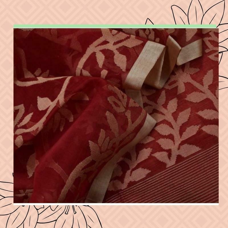 Muslin Jamdani Saree a Timeless Elite fashion in 2023